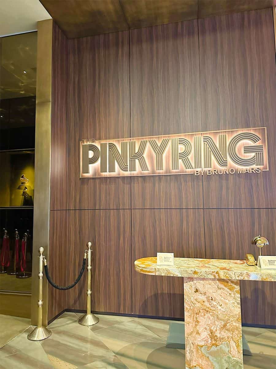 24K Nights: A Glimpse Into Bruno Mars' Pinky Ring Vegas Lounge - Vegas Right Now!