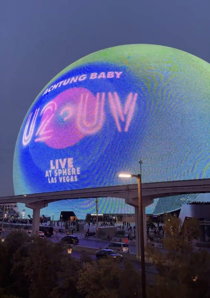 U2 Residency At Sphere Las Vegas - Vegas Right Now!