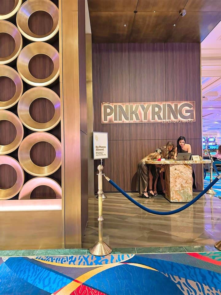 Bruno Mars Pinky Ring Reservations & Seating - Vegas Right Now!