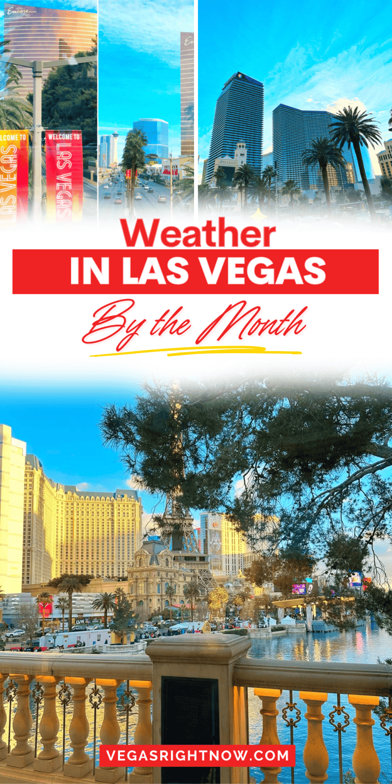 Vegas Weather By Month - Vegas Right Now!