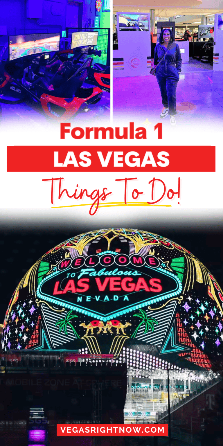 F1 Las Vegas Things To Do - Vegas Right Now!