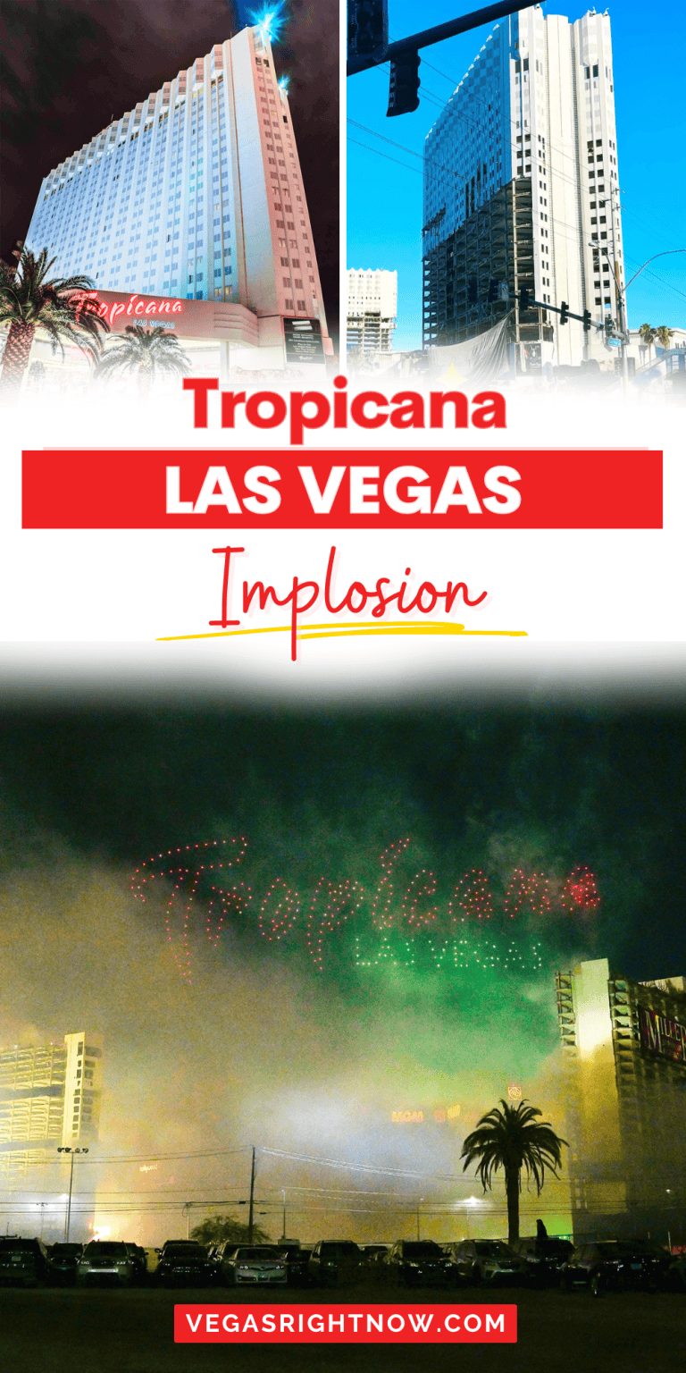 The Implosion Of The Tropicana Las Vegas - Vegas Right Now!